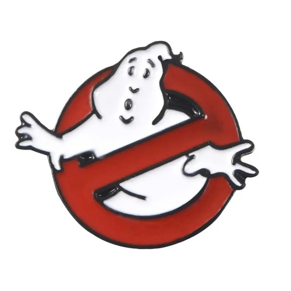 Jewelry | 63 Ghostbuster No Ghost Sign Logo Enamel Pin | Poshmark